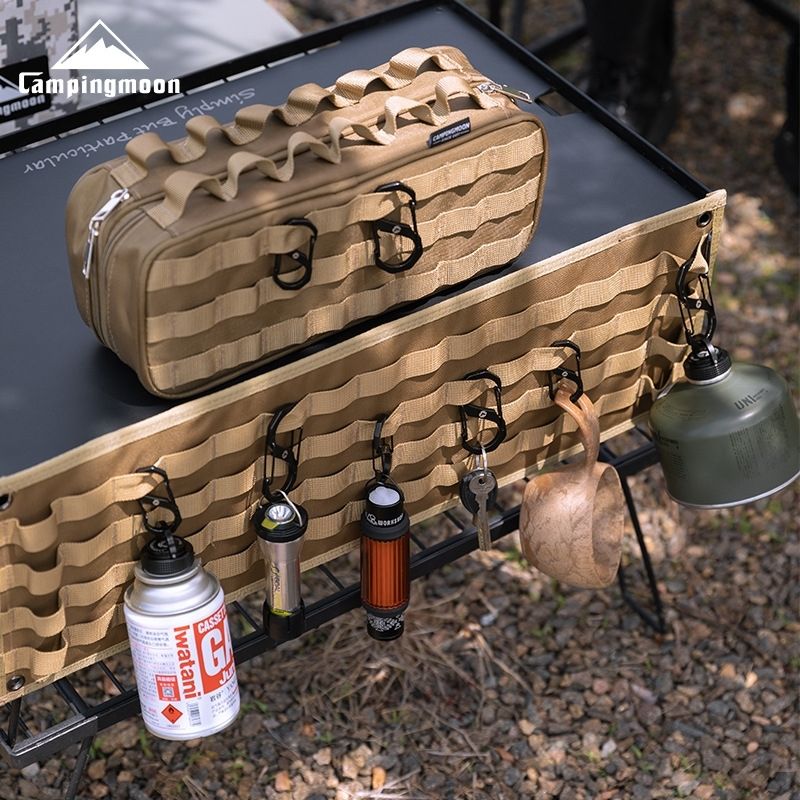 CAMPINGMOON カラビナ キャンプ ランタンホルダー アクセサリー コンパクト おしゃれ ステンレス 軽量 丈夫 頑丈 アウトドア ソロキャンプ 収納 キャンピングムーン SS-5 ...