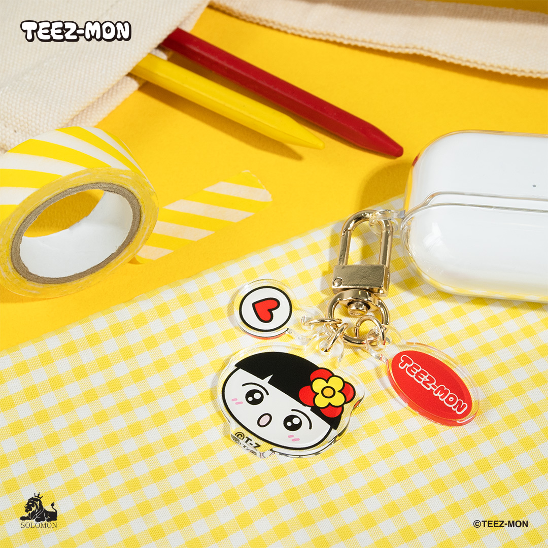 10%OFF SALE：】ソロモン商事【ランダム】TEEZ-MON トレーディングアクリルキーリング_TAK_RDMP RANDOM ...