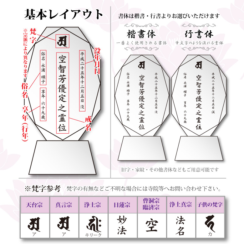 位牌 クリスタル 金箔仕様 KH-32A-uvs(大) 名入れ無料 モダン お位牌 仏具 仏壇 夫婦 連名 戒名 49日 法要 おしゃれ 手元供養 ミニ 小型 慰霊 没日 俗名 彫刻 : 記念 ...