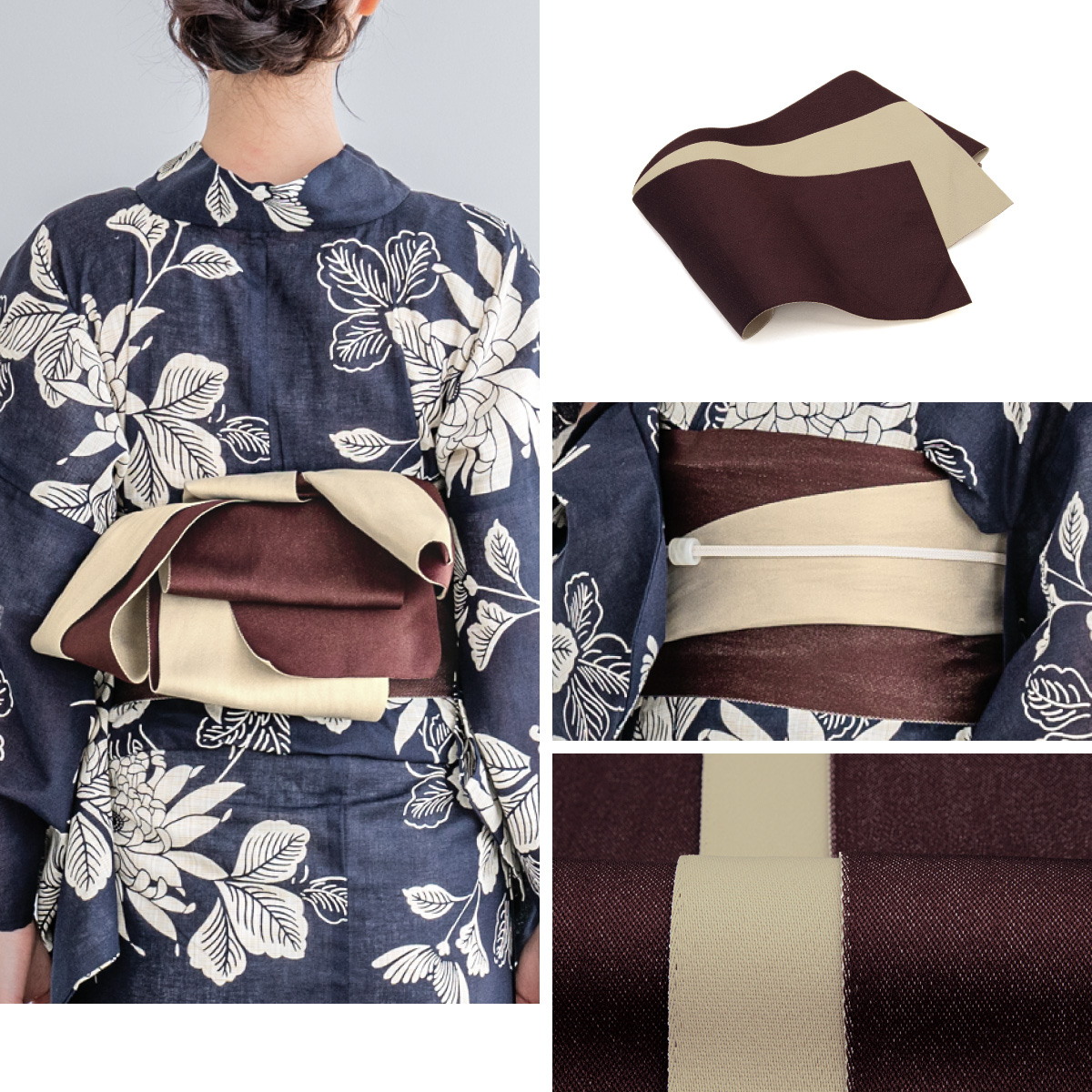 SOUBIEN（創美苑） 浴衣 セット レディース 浴衣セット 半幅帯 2025