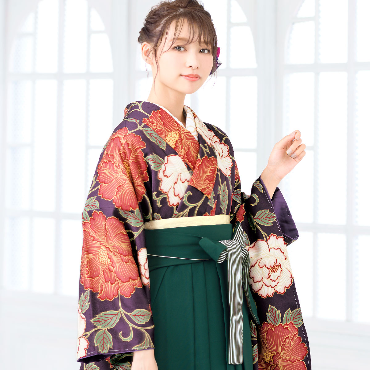 SOUBIEN（創美苑） 袴セット 卒業式 大学生 レディース 女性 女の子