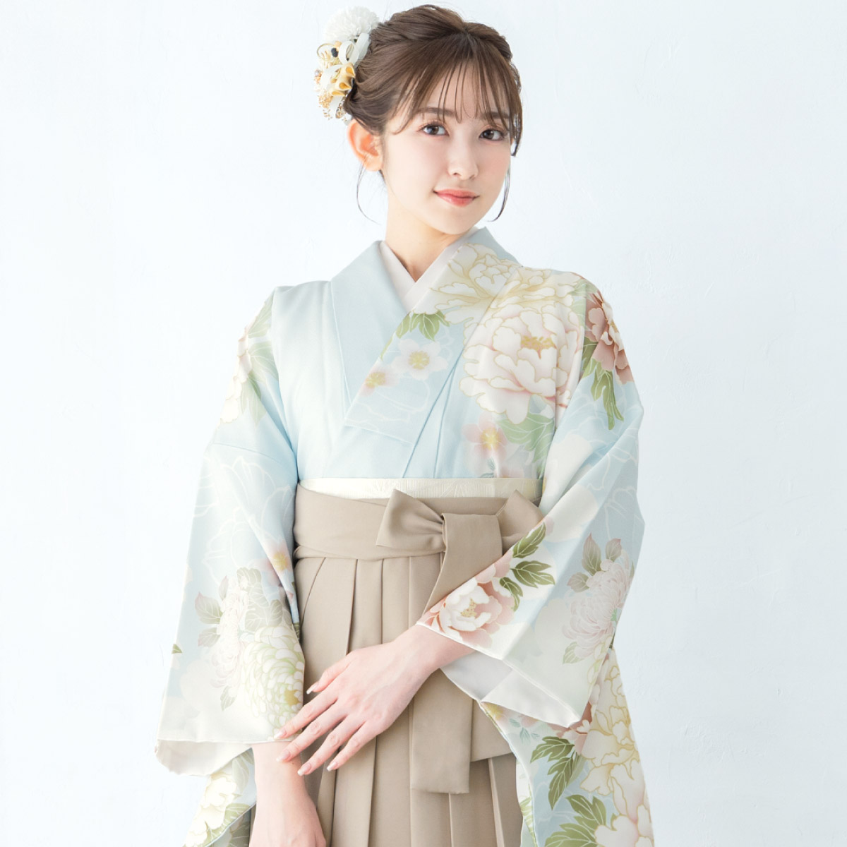 SOUBIEN（創美苑） 袴セット 卒業式 レディース 女の子 ジュニア 子供