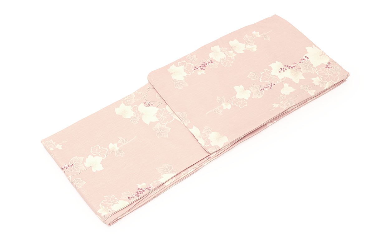 着物 袷 プレタ着物 ピンク 赤スグリ レッドカラント ぼかし 京染め 小紋 カジュアル 仕立て上がり 和装 レディース 女性用 Mサイズ Lサイズ【送料無料】 プレタ着物 袷 ピンク 赤スグリ レッドカラント ぼかし 京染め 小紋