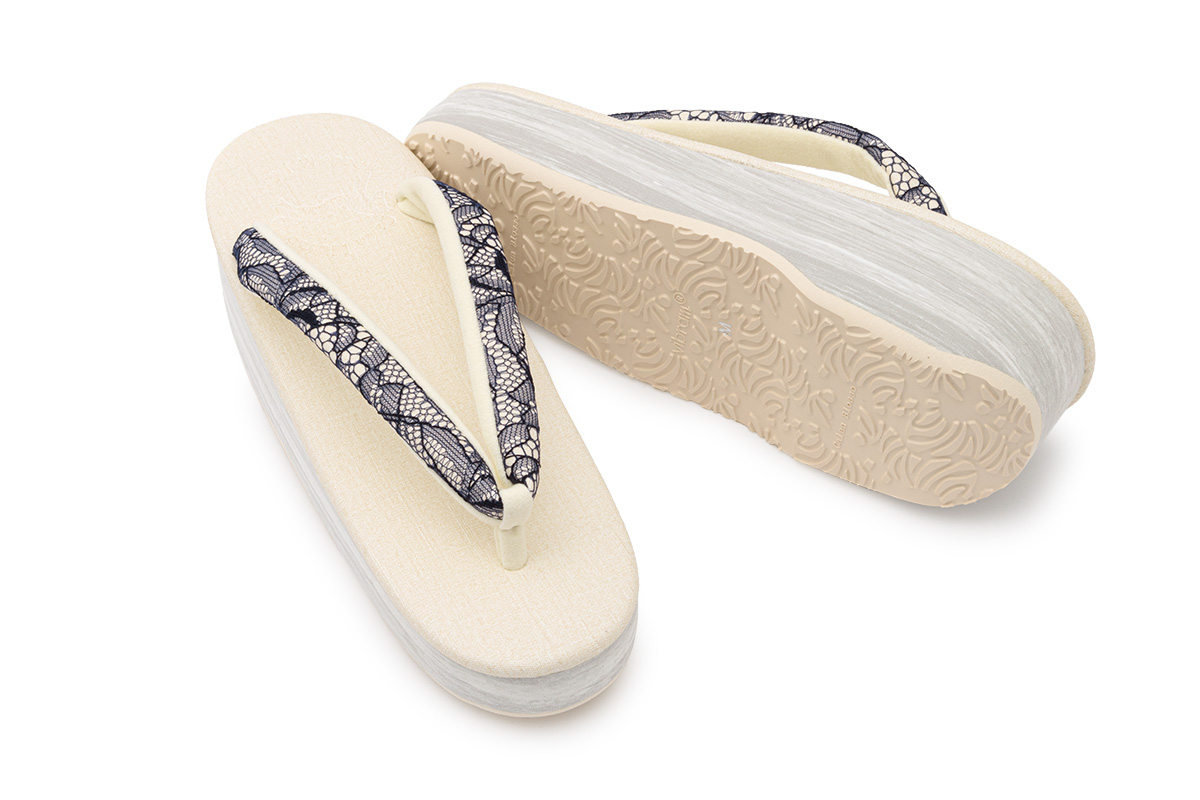 SOUBIEN（創美苑） カレンブロッソ 草履 l s m レディース カフェ