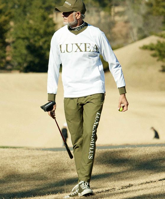 LUXE AKM PLUS リュクスエイケイエムプラス ゴルフ サイドロゴ