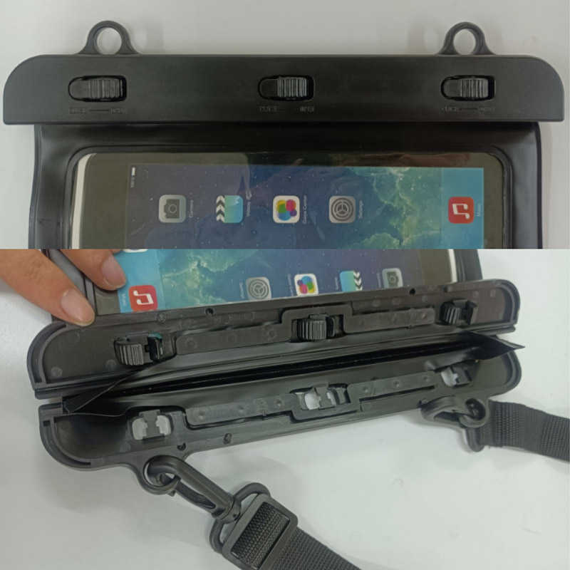 タブレット防水ケース 8インチ対応 ネックストラップ付き タブレット防水ケース 8インチ対応 ネックストラップ付き