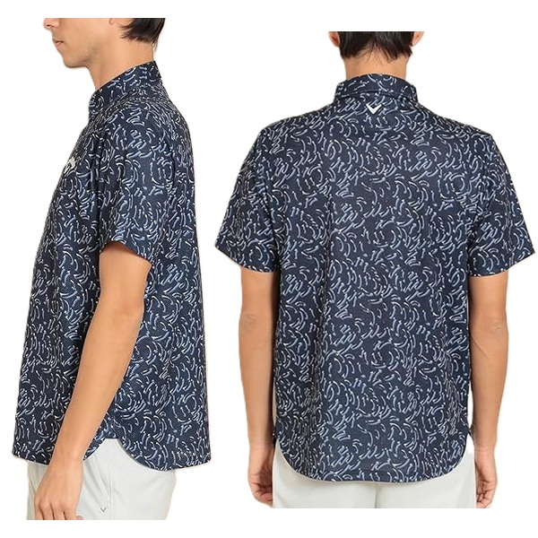 Callaway キャロウェイ メンズ かざあなメッシュ半袖シャツ Golf
