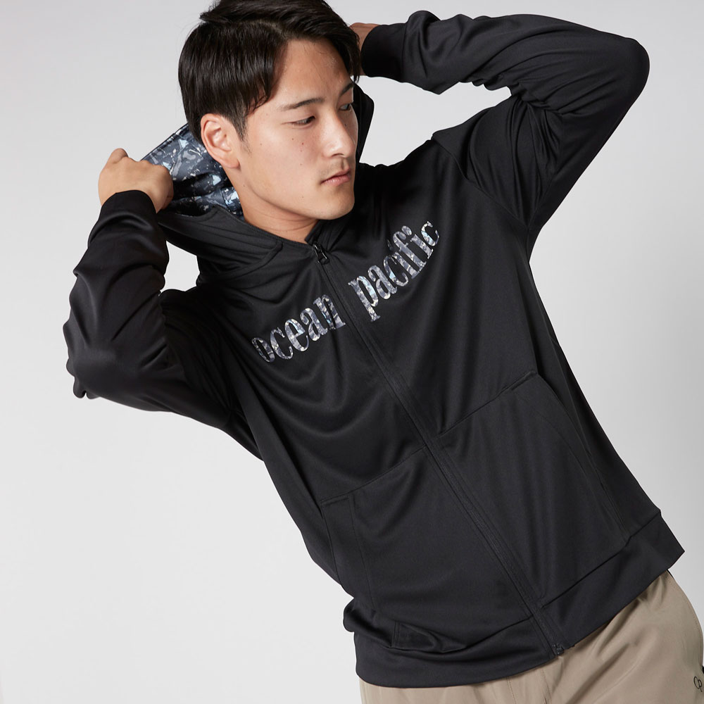 OceanPacific(オーシャンパシフィック) 510486 メンズ ロゴジップ UVパーカー ラッシュガード 長袖 ラッシュパーカー ...