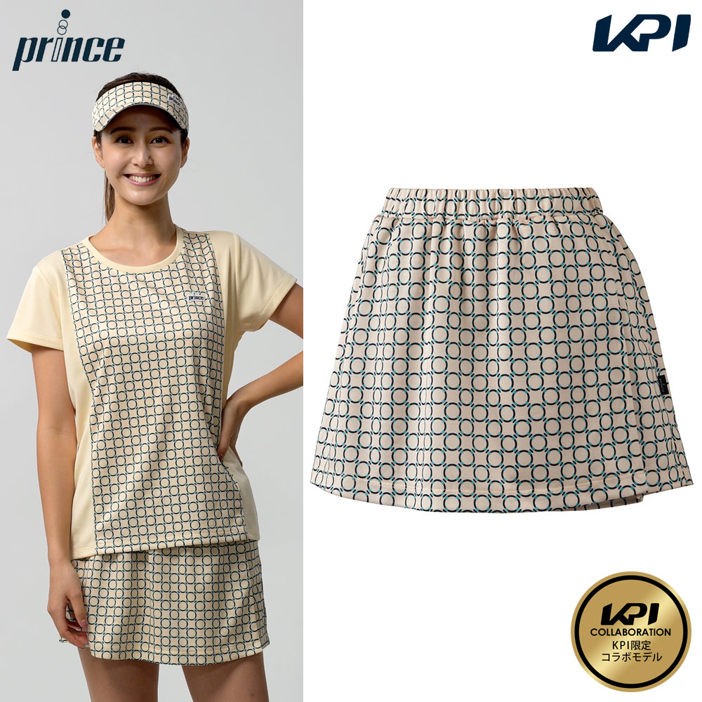Prince 『即日出荷』プリンス テニスウェア レディース ラップスキュロット KPI限定コラボモデル WS4302K 2024SS ...