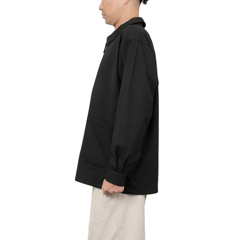 CHOYA SHIRT FACTORY カバーオール ジャケット カジュアル ブラック 黒