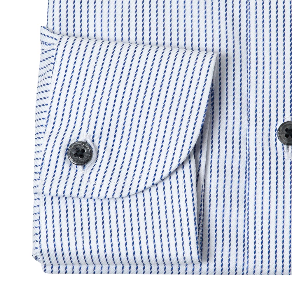 LORDSON by CHOYA 長袖 ワイシャツ メンズ 形態安定加工 紺 ネイビー