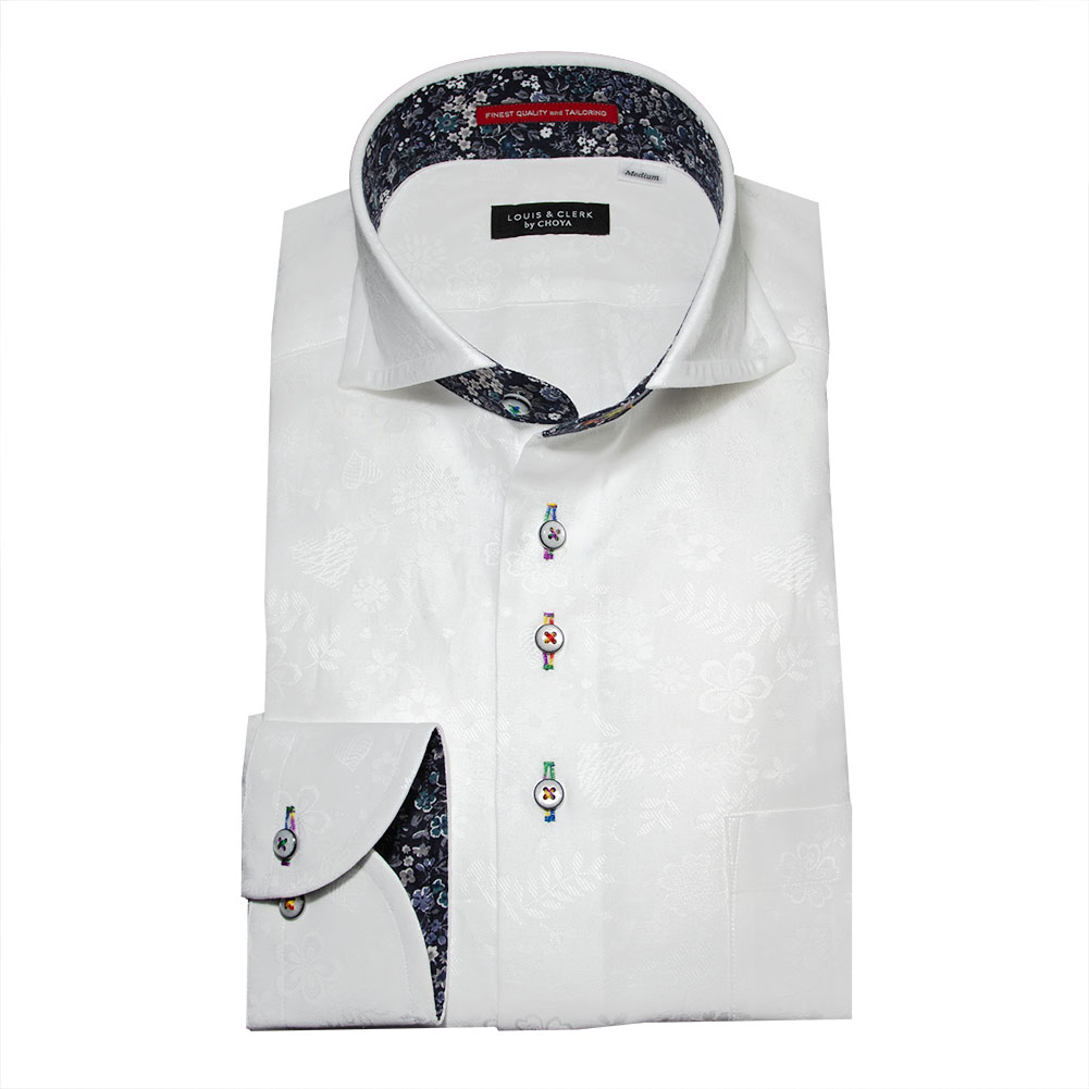 LOUIS&CLERK（ルイスアンドクラーク） 綿100% 長袖 レギュラーフィット