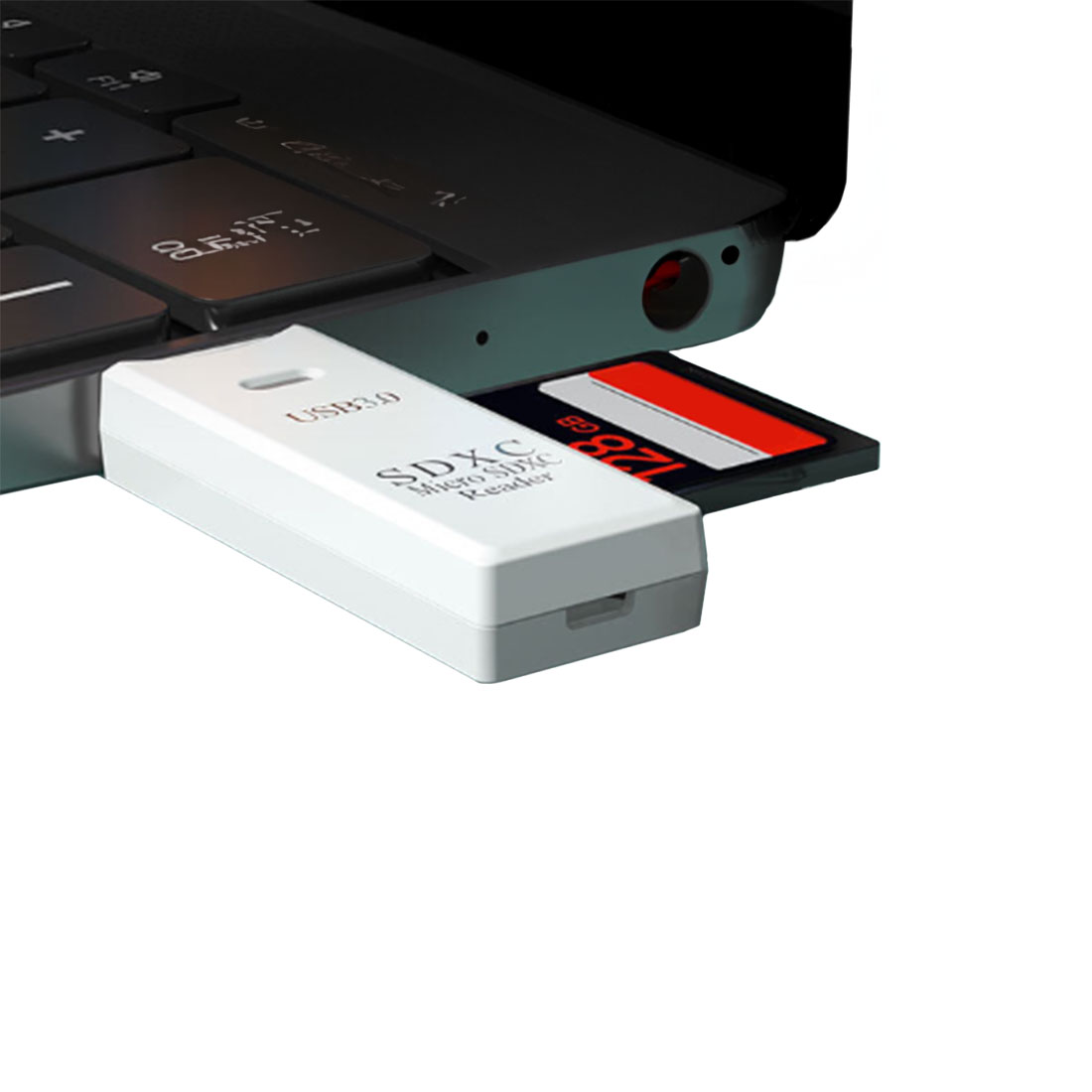 USB3.0 カードリーダー 2in1 SDカード microSDカード SD SDHC SDXC microSDHC microSDXC TF MMC 小型 高速転送 pc周辺機器 ...