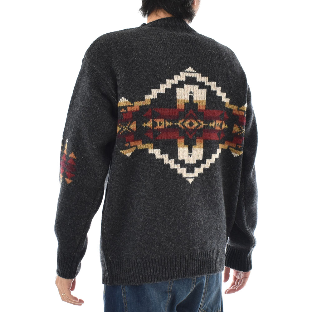 ペンドルトン PENDLETON ニット セーター クルーネック プルオーバー 4575-8004 メンズ レディース 男女兼用 ウール 毛 ネイティブ柄 : pd-230901-1 ...