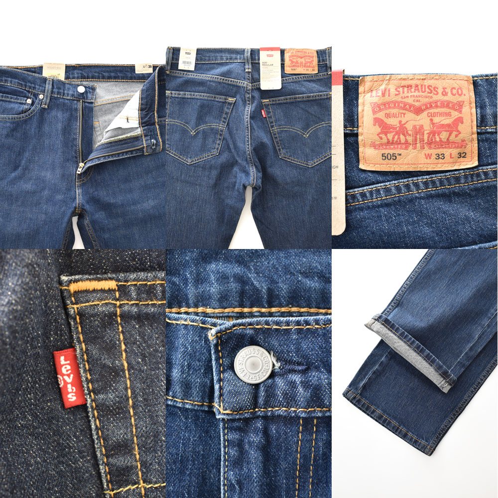 Levi's（リーバイス） Levi`s levis 505 デニムパンツ ジーパン ジーンズ パンツ レギュラーストレート レギュラー ...