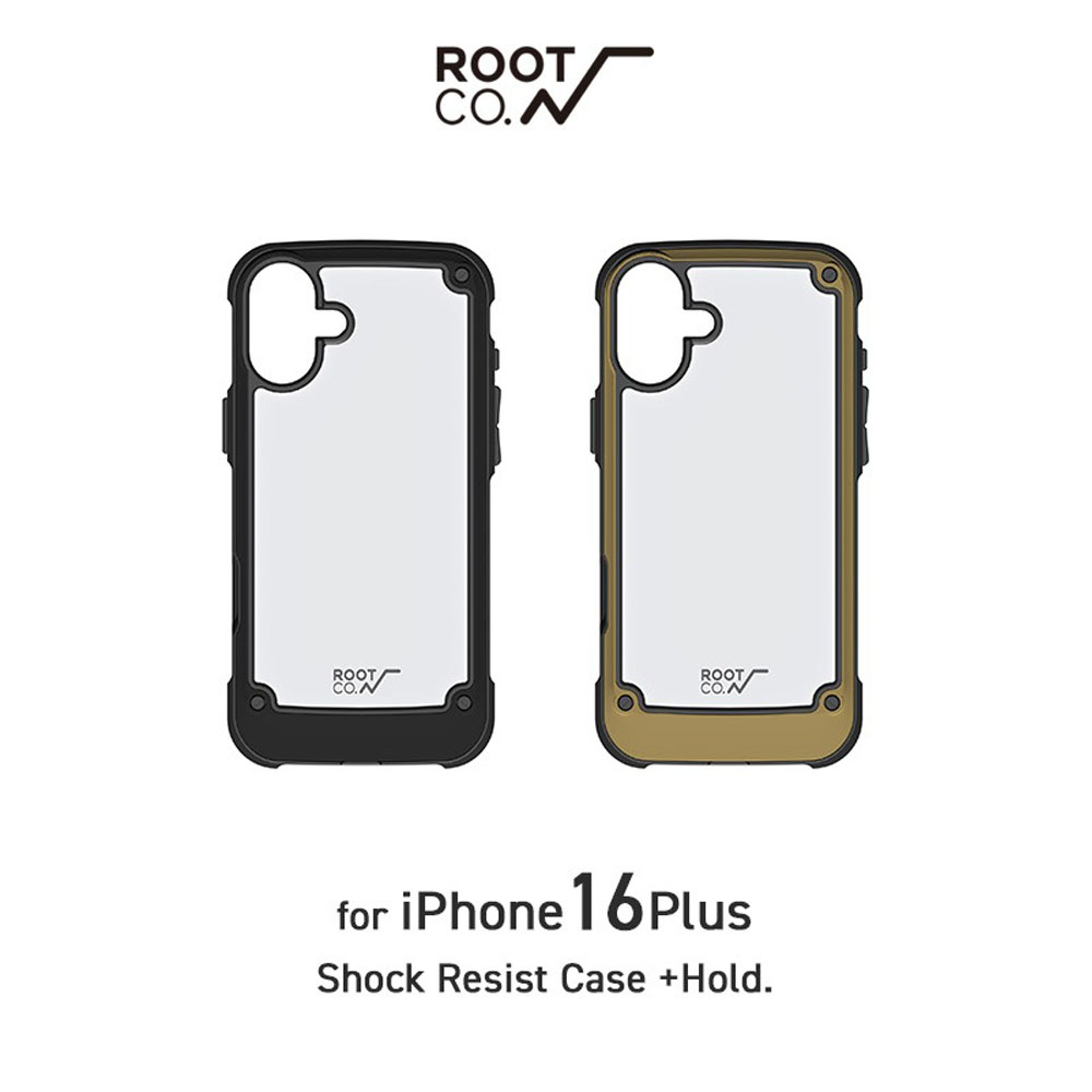 ROOT CO. 【iPhone16Plus専用ケース】ルート コー グラビティ ショックレジスト タフ&ベーシックケース GRAVITY Shock Resist Tough & Basic ...