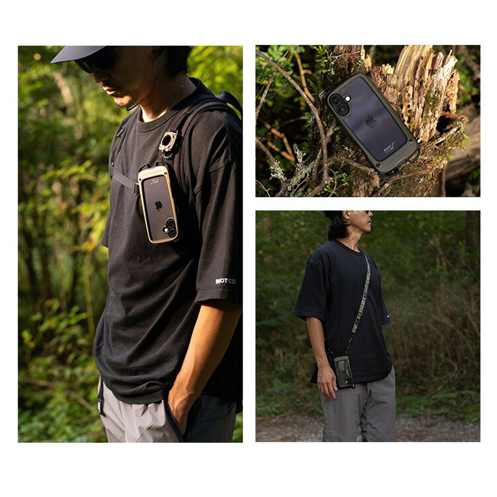 ROOT CO. 【iPhone16専用ケース】ルート コー iPhoneケース グラビティ ショックレジストケース ホールド GRAVITY Shock Resist Case +Hold ...