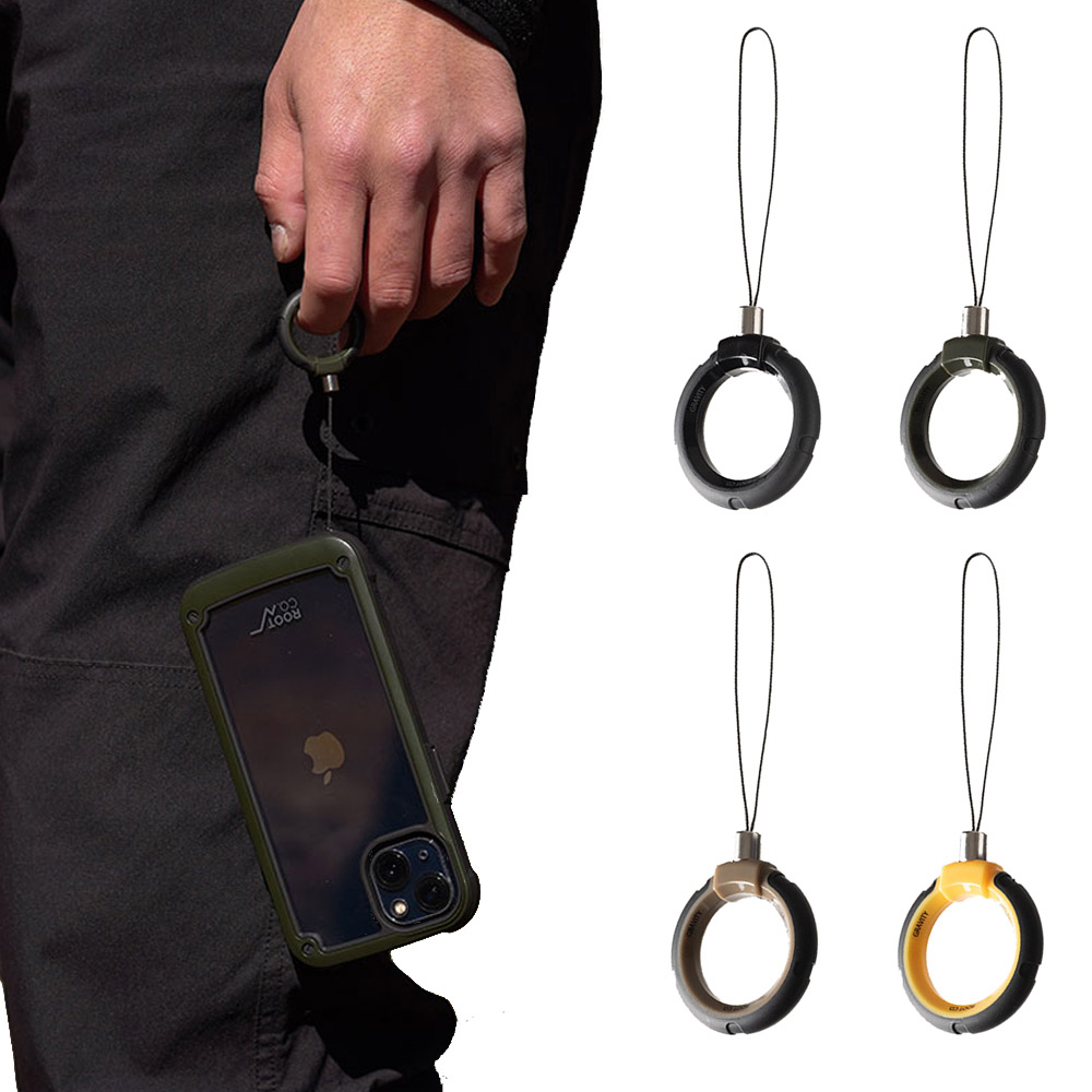 ROOT CO. CO ルート コー ストラップ キーホルダー キーリング リング バージョン2 グラビティ ブランド GRAVITY RING STRAP Ver.2 GRST-43 ...