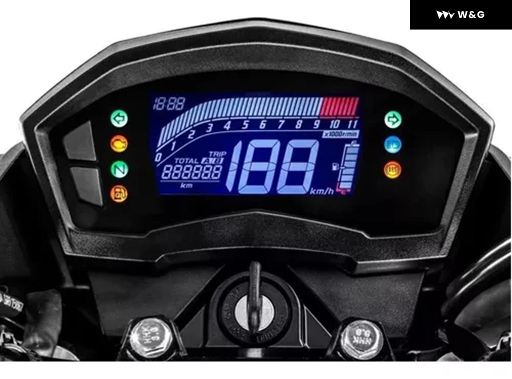 フルダッシュボード ホンダ CB 250F CB250 ツイスター 2016 A 2022 デジタル スピードメーター カスタムパーツ アクセサリー 交換用部品 互 : HANAstore車 ...