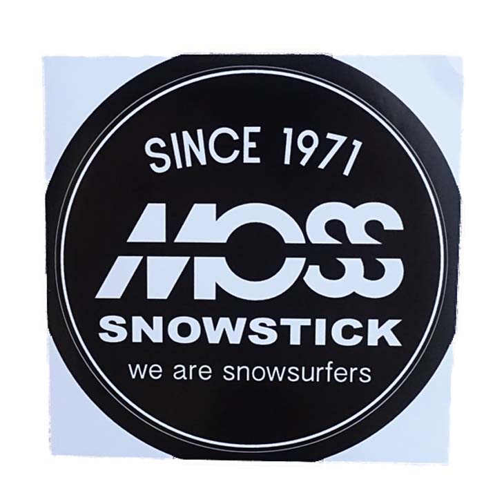 22/23 スノー MOSS SNOWSTICK モススノースティック ステッカー MOSS SNOW STICKER シール スノー スノボ ...