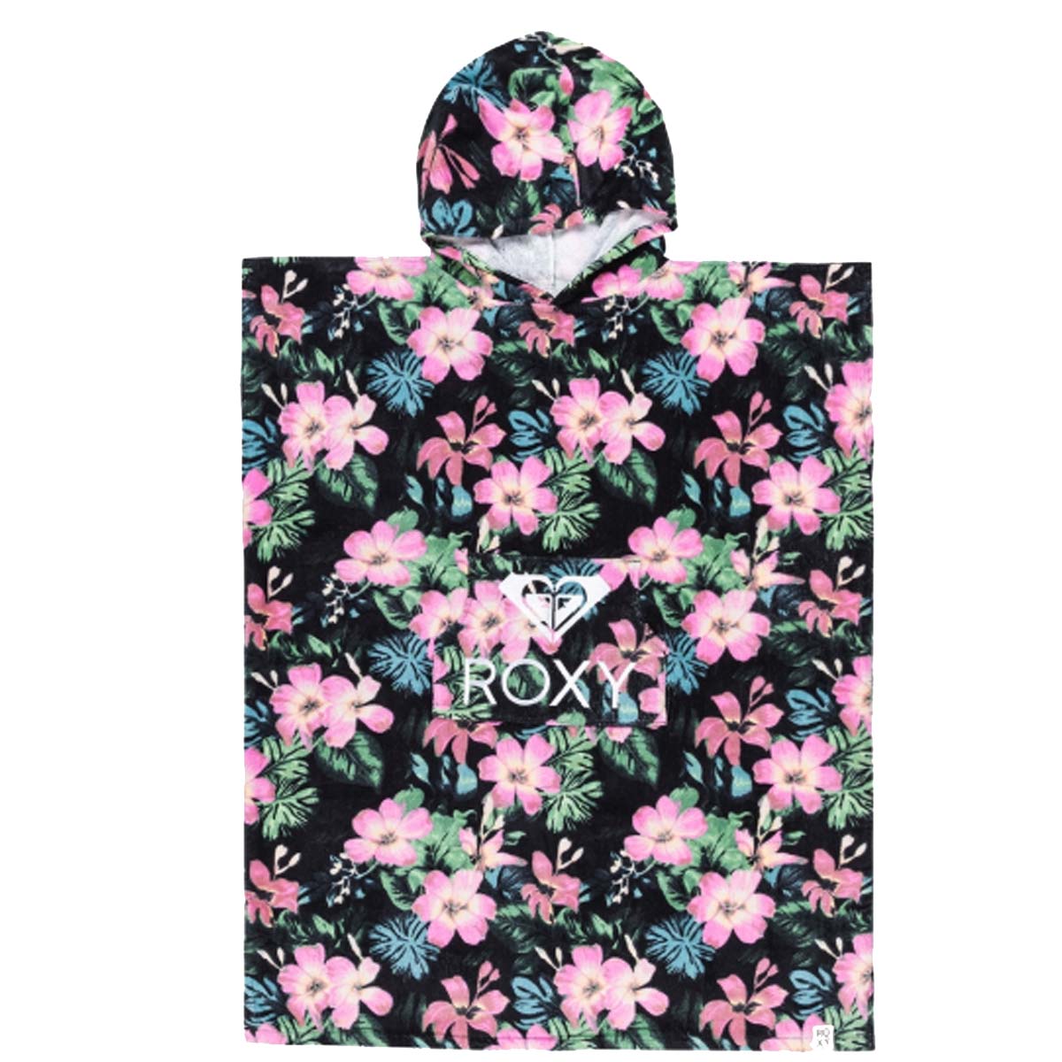 ROXY 25 SS ロキシー お着替えポンチョ RG STAY MAGICAL PRINTED ポンチョ ポケット 子供用 マリンスポーツ ...