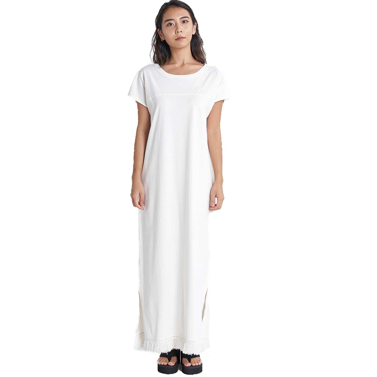 ROXY 23 HS ロキシー ロングワンピース BEACH OPENING Tシャツ アウトドア レディース RDR232022 日本正規品 ...