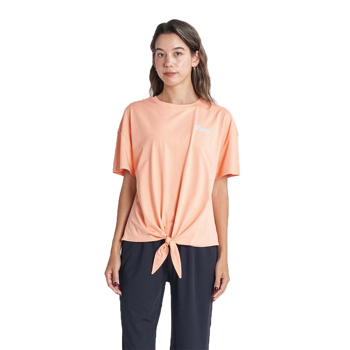 ROXY（ロキシー） 23 HS ROXY 半袖ラッシュガード SUNNY SUNSET トップス UVカット バックプリント レディース ...