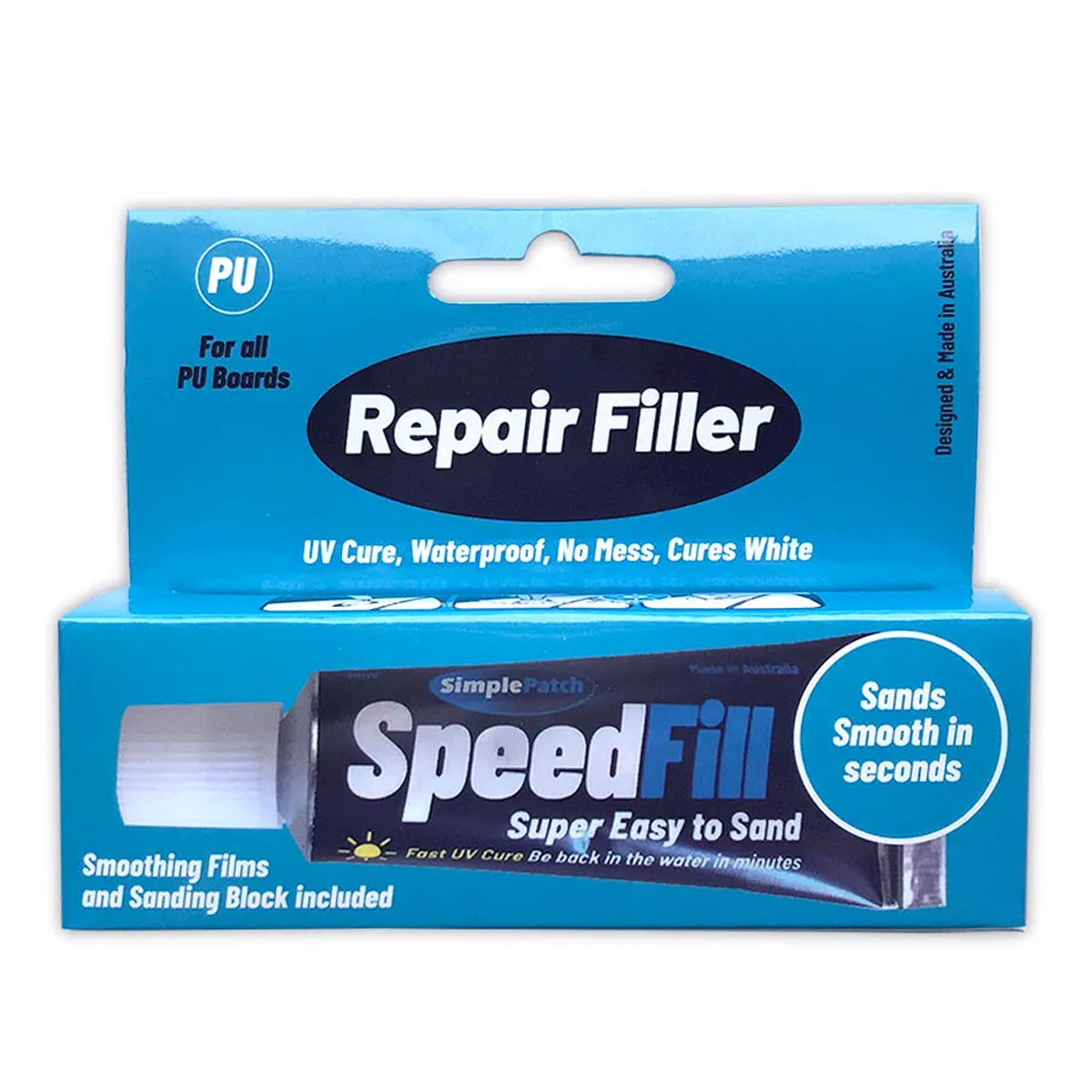 予約商品 25 FCS Simple Patch シンプルパッチ スピードフィル リペアフィラー 樹脂 PU エポキシ EPS 修理 サーフボード用 リペアフィル Speed Fill 日本 ...