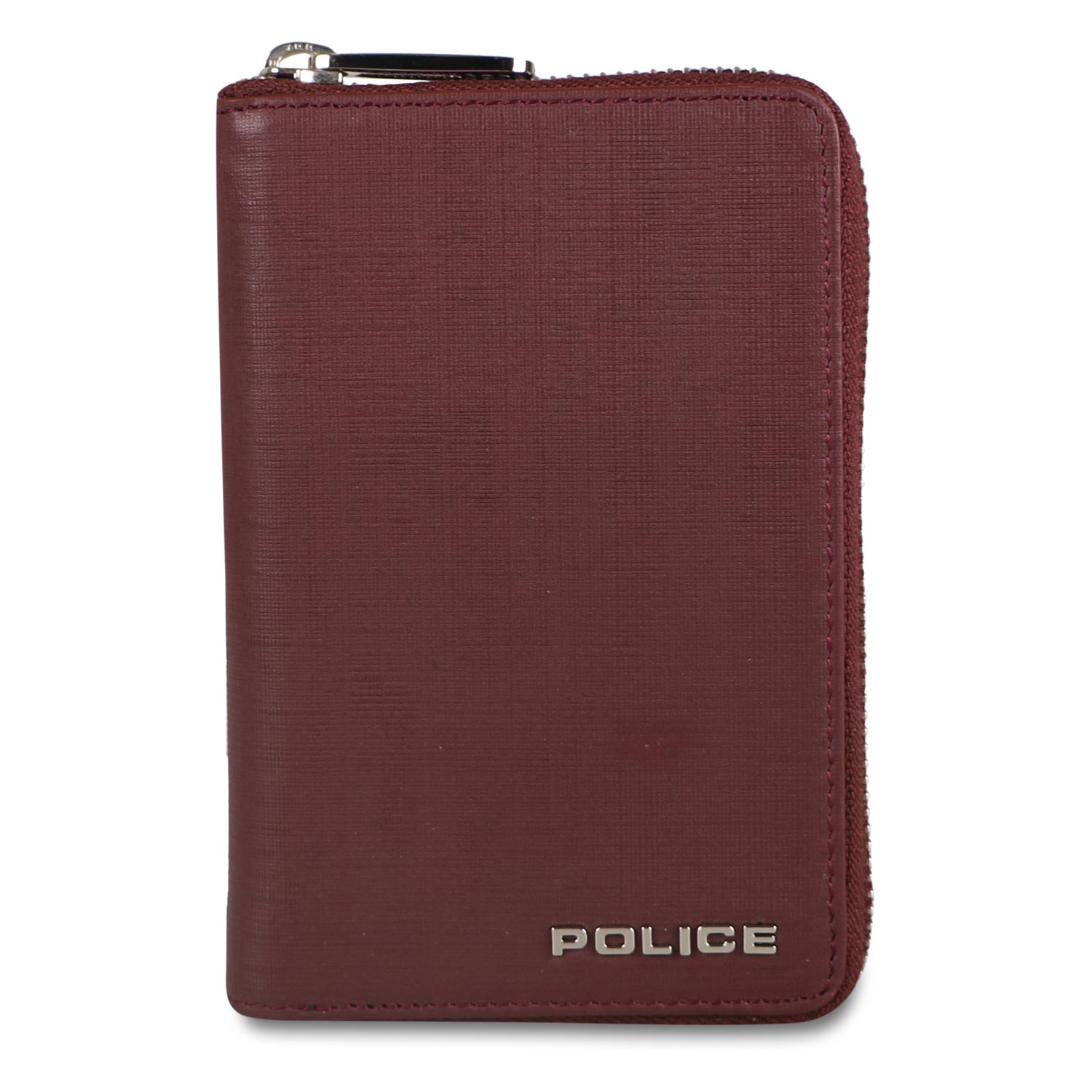POLICE（ポリス） 財布 二つ折り メンズ ラウンドファスナー ボックス