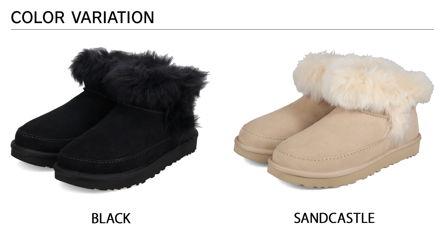 UGG（アグ） ブーツ ムートンブーツ ショート レディース W シープ
