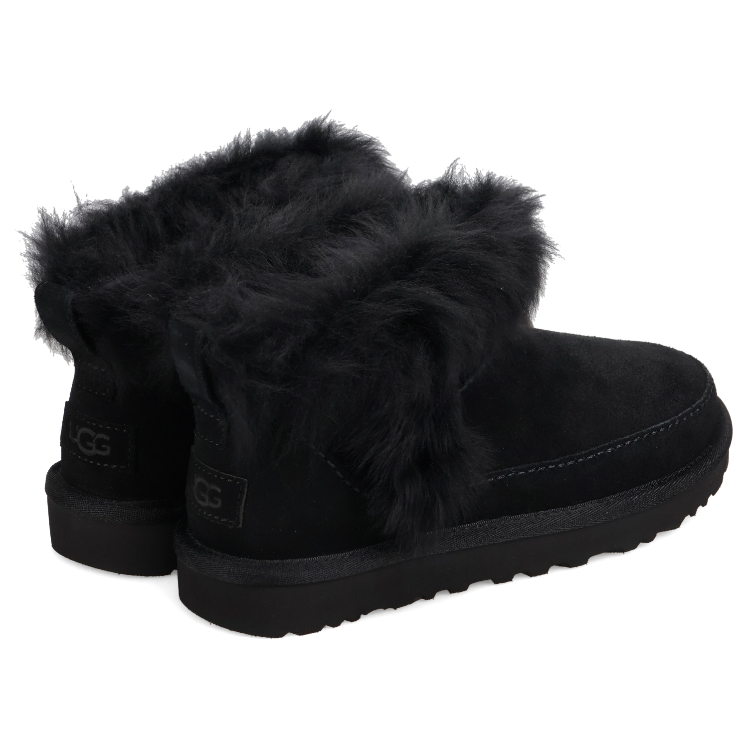 UGG アグ ブーツ ムートンブーツ レディース ショート シープスキン W CLASSIC ULTRA MINI CHALET ブラック ベージュ 黒 1173832 UGG（アグ） ブーツ ムートンブーツ ショート レディース W シープ