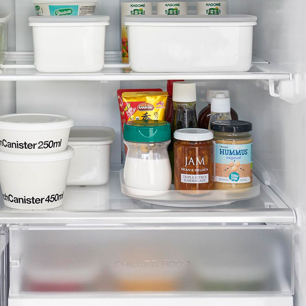 tower 山崎実業 冷蔵庫中回転式トレー タワー スクエア ホワイト ブラック 1322 1323 トレー 回転 調味料ラック : サンワショッピング - 通販 - Yahoo!ショッピング