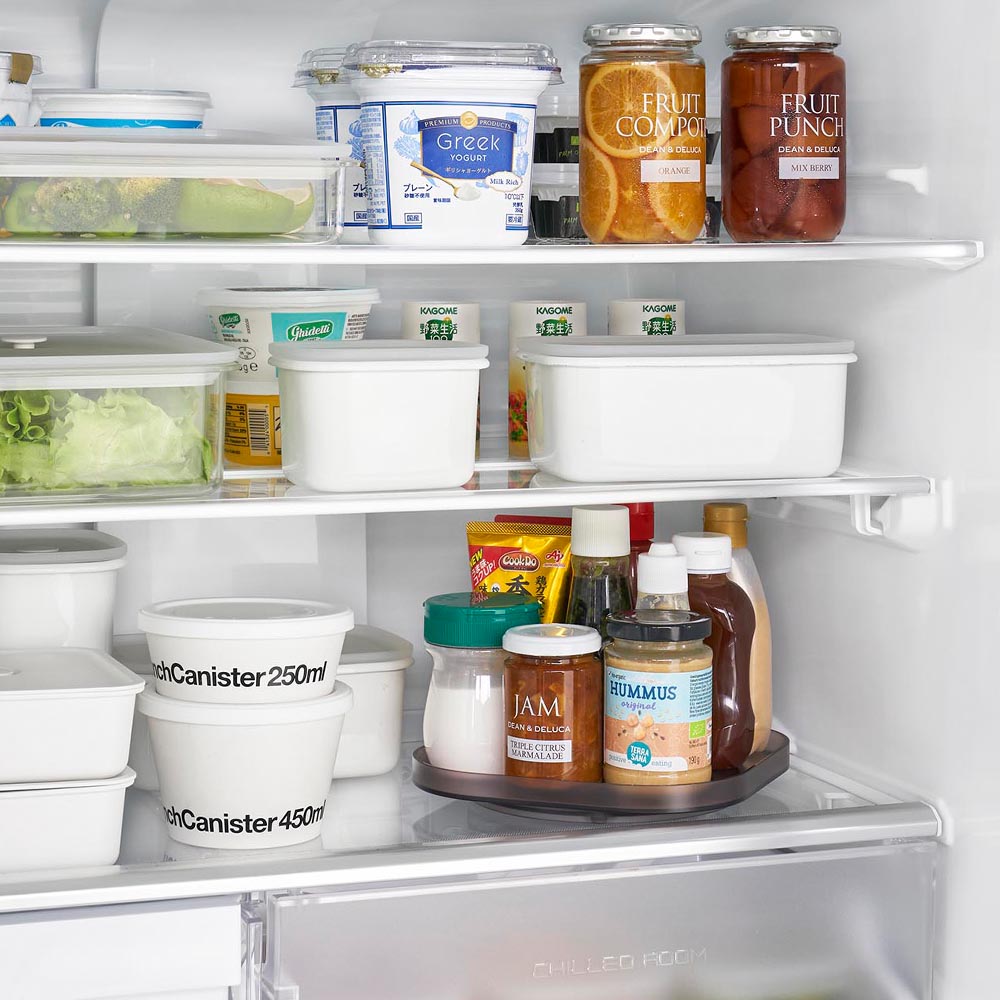 tower 山崎実業 冷蔵庫中回転式トレー タワー スクエア ホワイト ブラック 1322 1323 トレー 回転 調味料ラック : サンワショッピング - 通販 - Yahoo!ショッピング