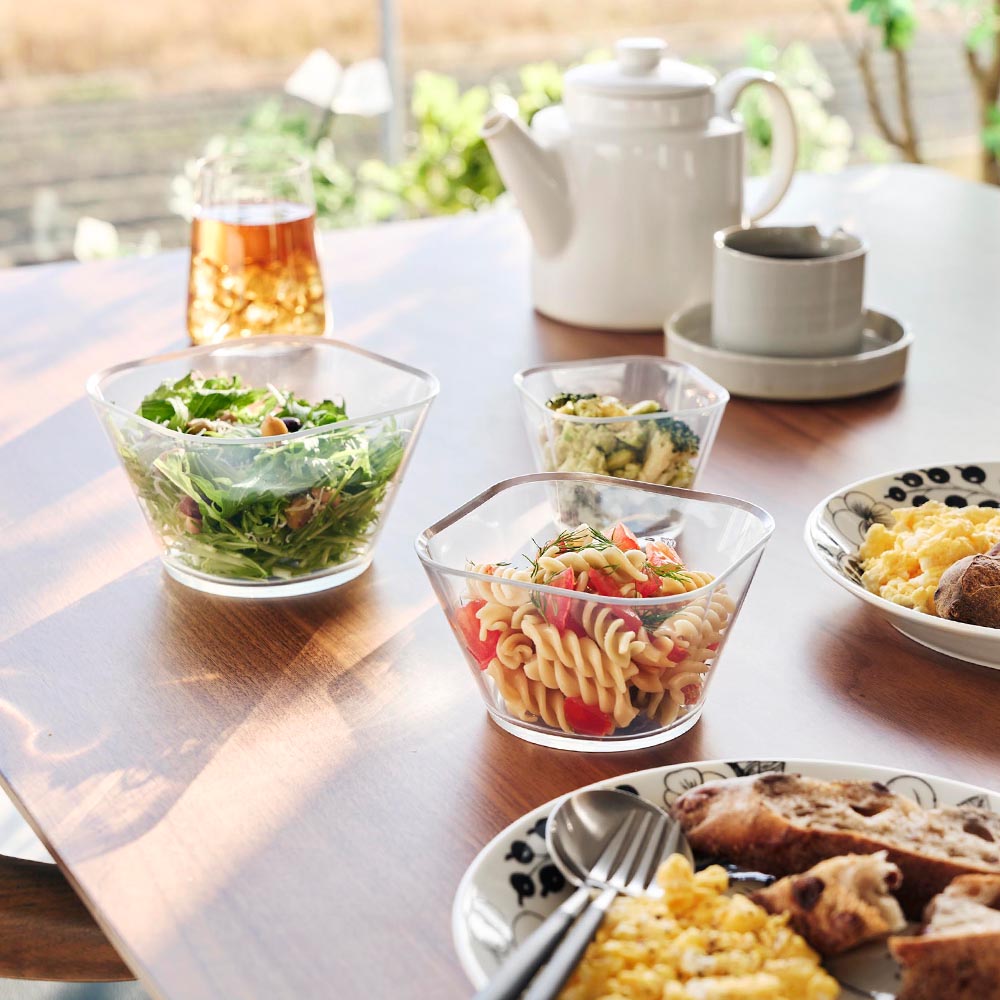 tower 山崎実業 電子レンジ対応洗いやすい下ごしらえボウル タワー SML3点セット 250mL 500mL 735mL クリア 10128 耐熱 容器 3サイズセット 食洗機 冷凍 対応 ...