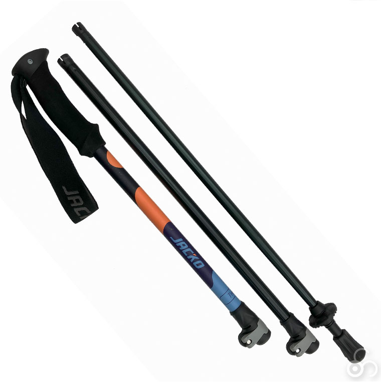 JACKO ジャッコ トレッカー 125 II 14127 トレッキングポール 登山 杖 ストック アウトドア : サンワショッピング - 通販 - Yahoo!ショッピング