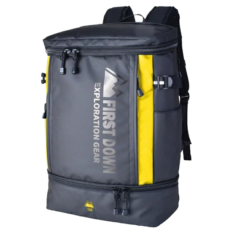 FIRST DOWN-EX ダブルスペースバッグ 32L 33059 ボックス型 リュック バックパック バッグ 鞄 : サンワショッピング - 通販 - Yahoo!ショッピング