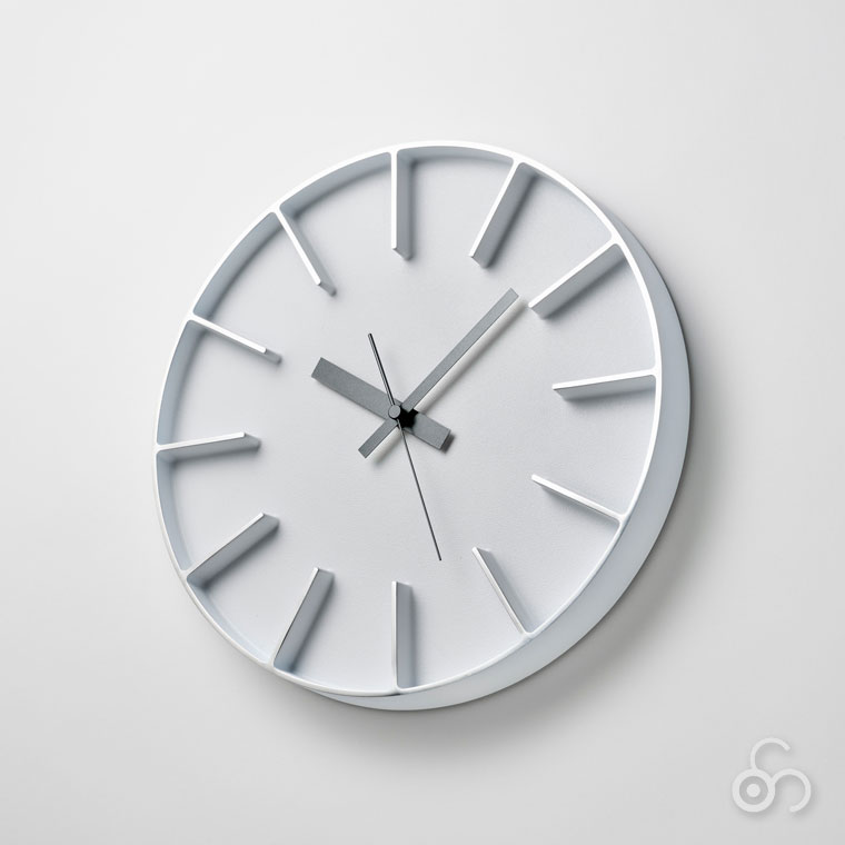 Lemnos レムノス 掛け時計 Edge Clock エッジ クロック AZ24-08 おしゃれ シンプル : サンワショッピング - 通販 ...