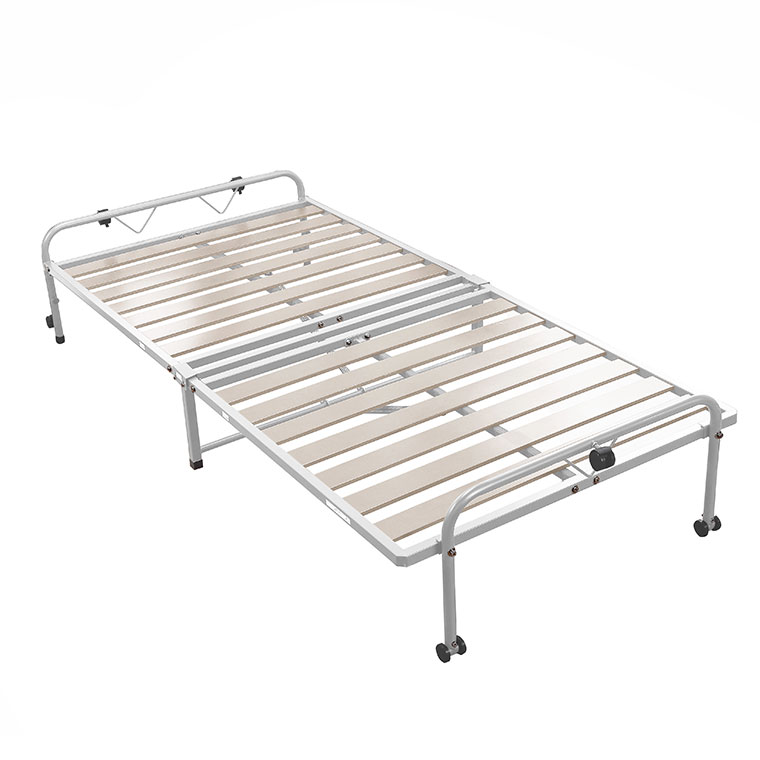 谷村実業 Vita ヴィータ 折り畳みスノコベッド VT-005 シングル 折りたたみ 隙間収納 コンパクト 来客 客室 ビータ : サンワショッピング - 通販 - Yahoo!ショッピング