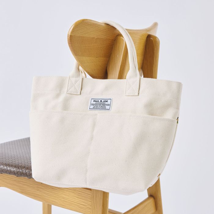 PAUL & JOE ACCESSOIRES ポール＆ジョー アクセソワ ミニトートバッグ PJA-B1192 キャンバス・メダイユ ...