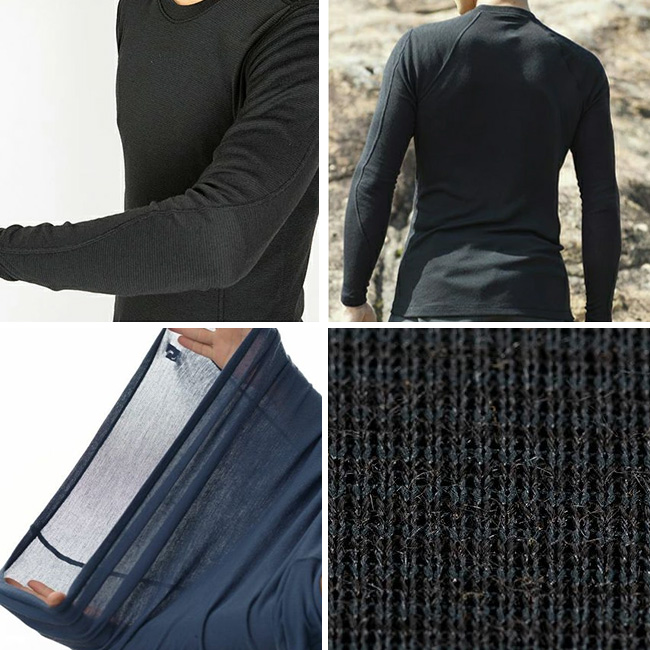 ファイントラック（finetrack） メリノスピンライトロングスリーブ