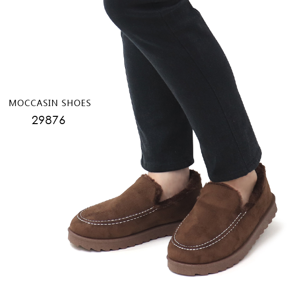 モカシンシューズ スリッポン レディース サボサンダル 靴 パンプス ボア ファー 温かい 29876 : SuperFoot - 通販 ...
