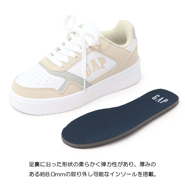 GAP ギャップ スニーカー レディース メンズ 厚底 靴 コートシューズ カジュアルシューズ GPU52411 :10003594:SuperFoot - 通販 - Yahoo!ショッピング