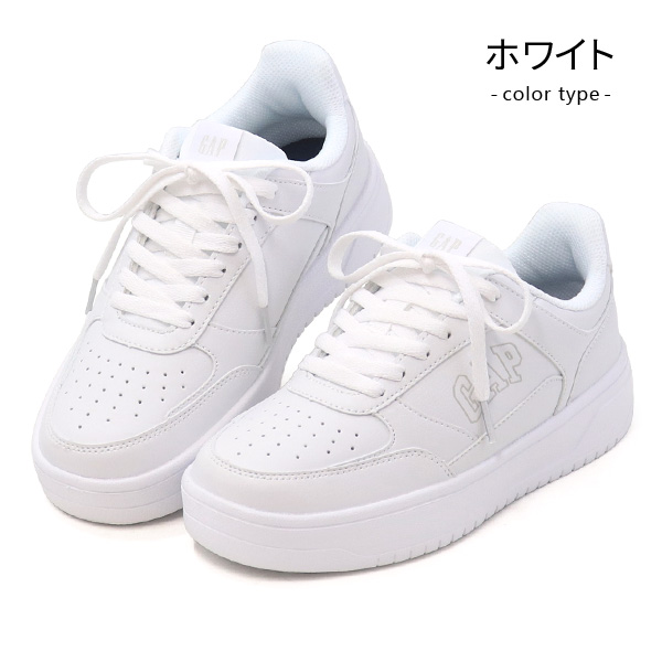 GAP（ギャップ） スニーカー レディース メンズ 厚底 靴 コートシューズ カジュアルシューズ GPU52504 : SuperFoot - 通販 - Yahoo!ショッピング