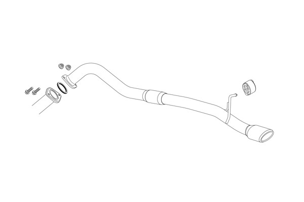 納品先限定 FUJITSUBO フジツボ A-S マフラー GDH206V ハイエース 2.8DT 4WD ロングバン 標準フロア R3.8 ...