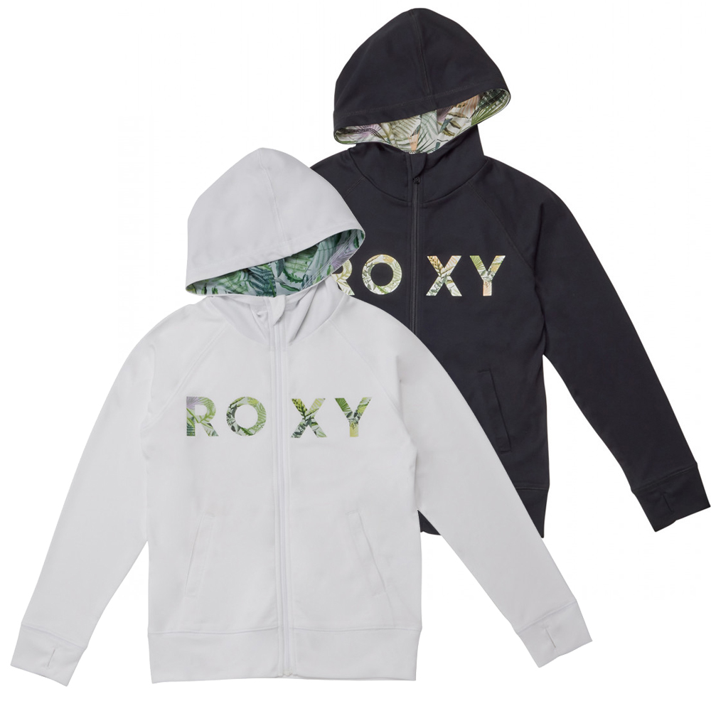 ROXY ロキシー ガールズ キッズ パーカ ラッシュガード 長袖 水着 TLY241108 130〜150cm 海やプールにそのまま入れるので日焼け対策にGOOD : SUXEL ...