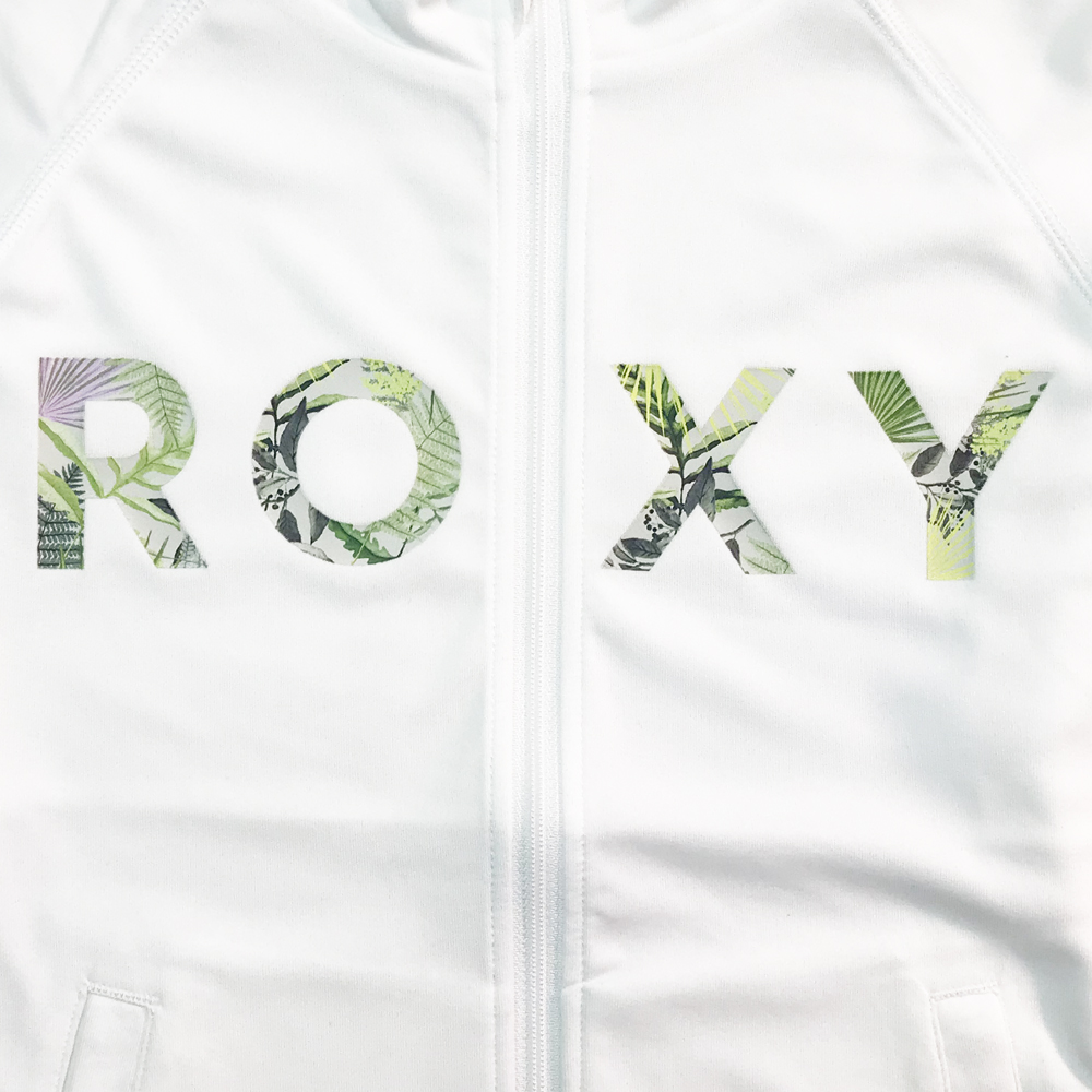 ROXY（ロキシー） ROXY 130cm 140cm ガールズ キッズ ZIPアップ ラッシュガード 長袖 水着 TLY241108 海やプールにそのまま入れるので日焼け対策にGOOD ...