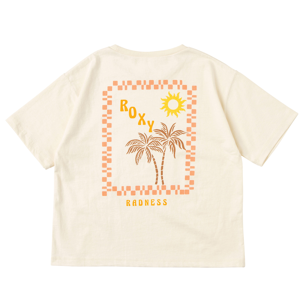 ロキシー ROXY ガールズ キッズ MINI MORNING HIKE Tシャツ 130〜140cm TST231116 IVO 子供服 女の子 半袖 Tシャツ サーフブランド ...