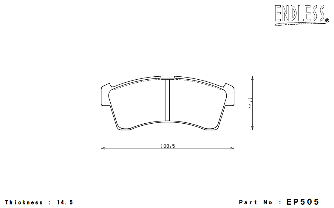 ENDLESS ブレーキパッド SSS フロント N-ONE JG3/JG4(NA ターボ) EP505SS2 :elp-qq-e-f2-i-7355s:車楽院 Yahoo!ショッピング店 ...