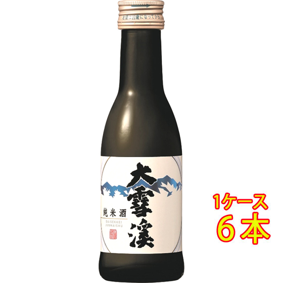 ギフト プレゼント 日本酒 大雪渓 だいせっけい 純米酒 180ml 6本 長野県 大雪渓酒造 : 酒楽SHOP - 通販 - Yahoo!ショッピング