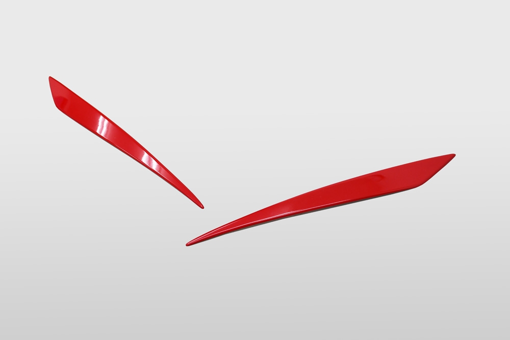 ノブレッセ アイライン (塗装済/ABS)GR86 GR86-EL-P8Y NOBLESSE エアロ 外装 - アイライン、ライトカバー